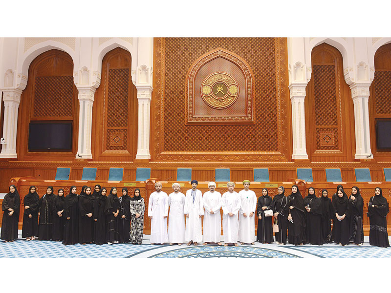 Mazoon varsity students visit State Council, learn about its functions ...