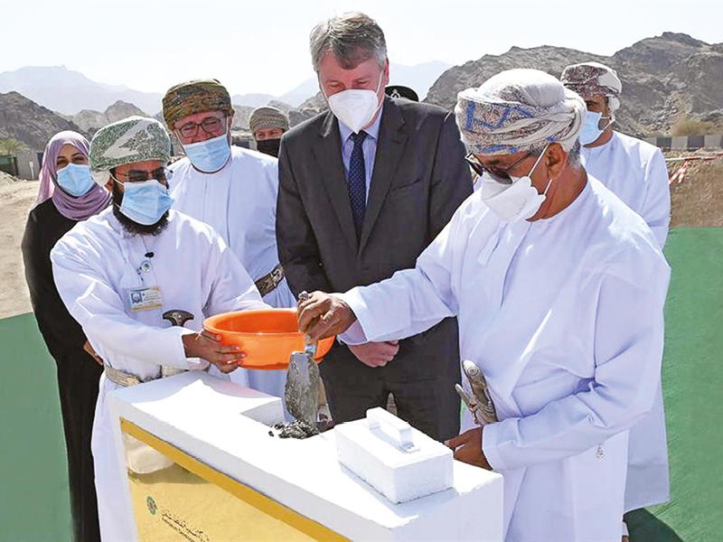 PDO, MoH lay foundation stone of Muscat Rehabilitation Centre | Muscat ...
