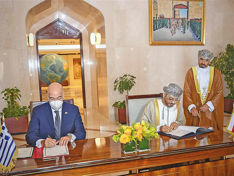 Oman-Greece trade relations need boost: Greek Foreign Minister