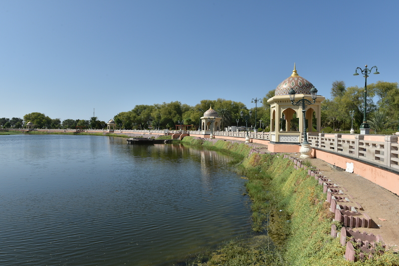 Qurum Natural Park was spared the fury of tropical cyclone Shaheen