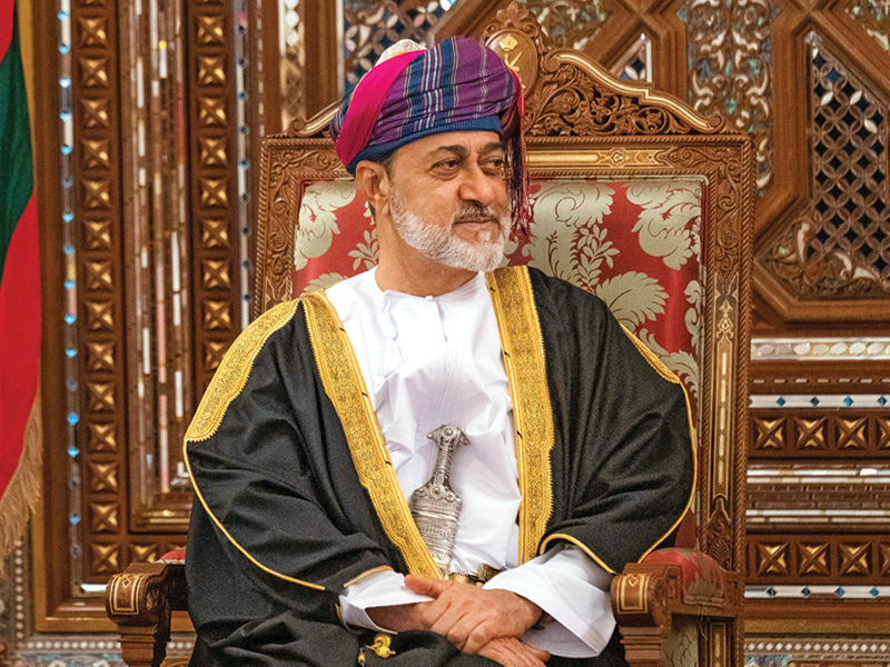 HM the Sultan receives credentials of eight ambassadors