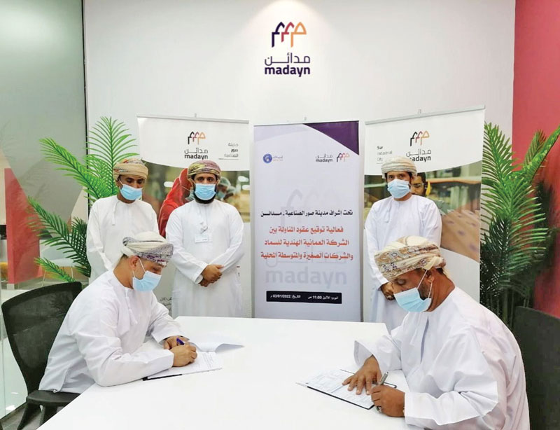Omifco signs deals with three local firms in Sur