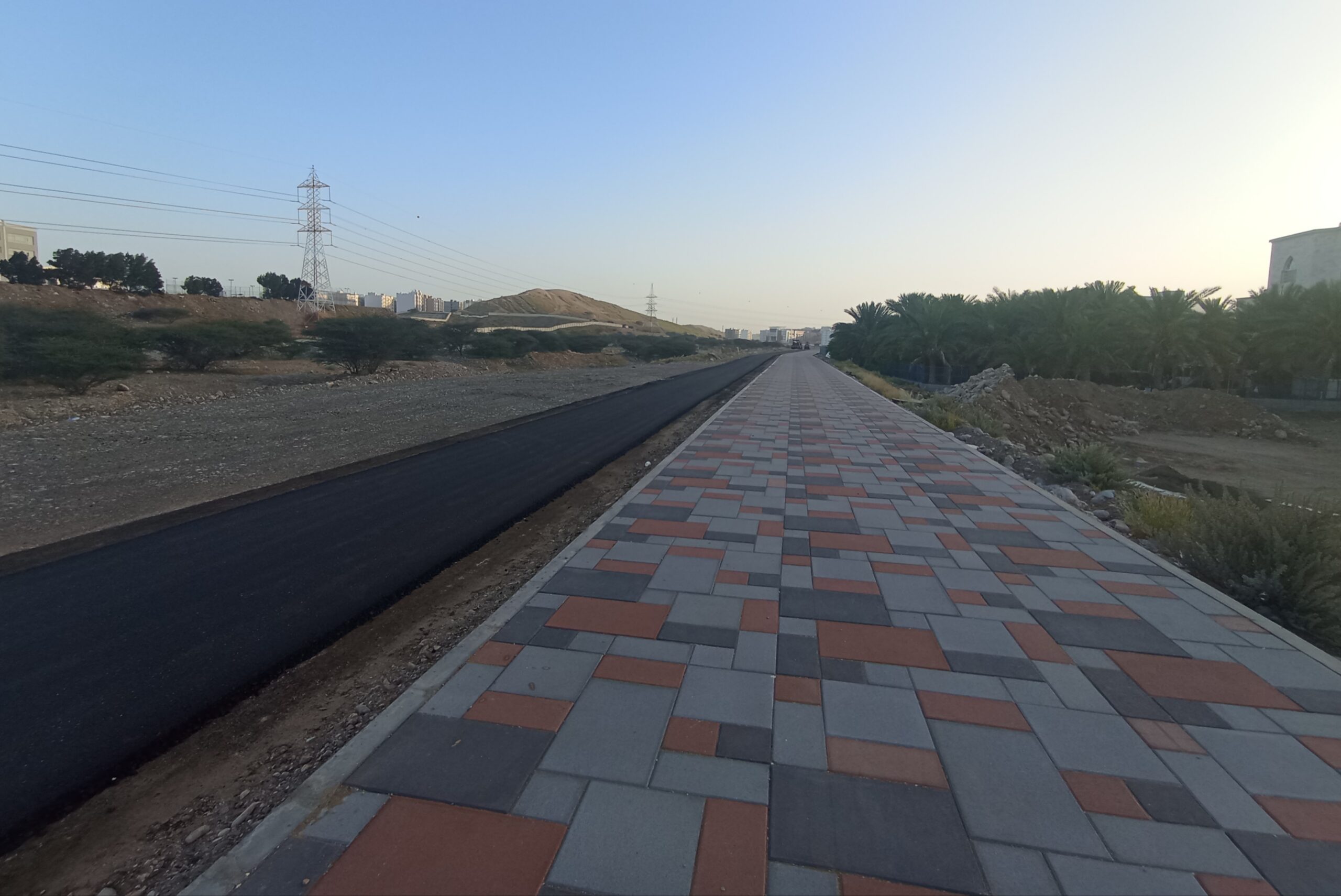 Muscat Municipality creates walkway in Bousher
