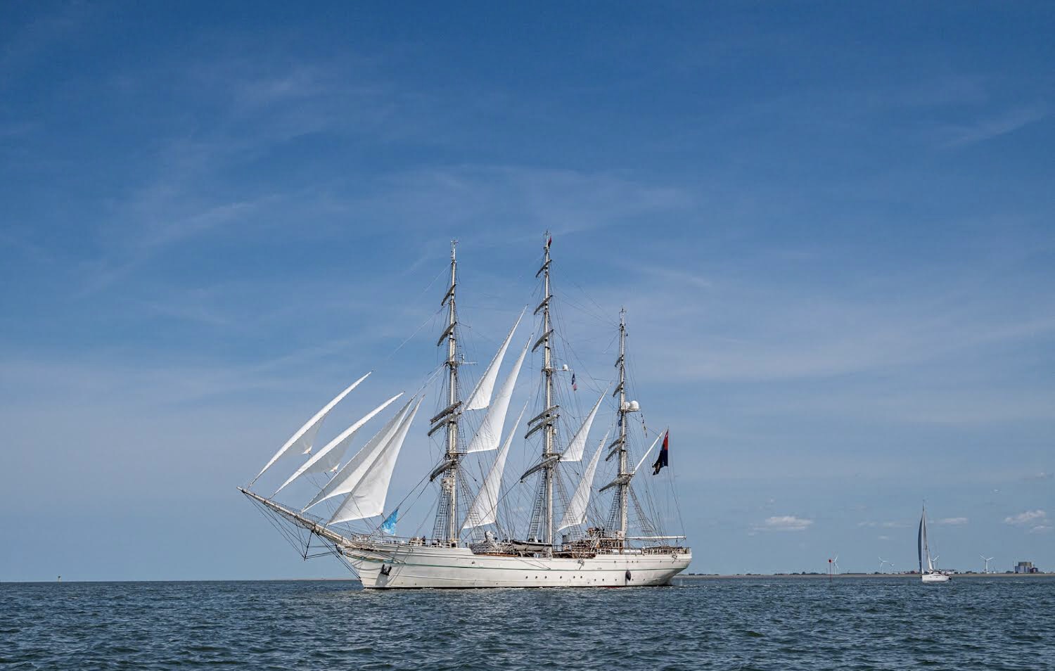 Shabab Oman II leaves Harlingen
