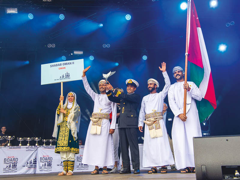 Shabab Oman II wins best ship award in Netherlands | Muscat Daily| Oman ...