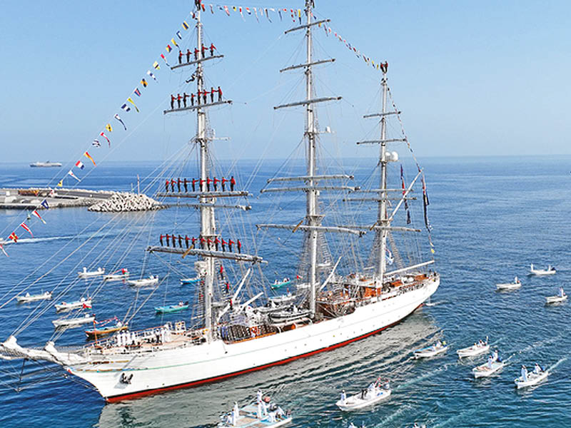 RNO celebrates return of Shabab Oman II