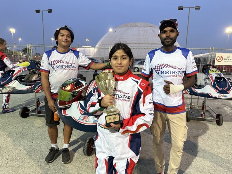 Muscat-based Shonal second in Bahrain Rotax karting race | Muscat Daily ...