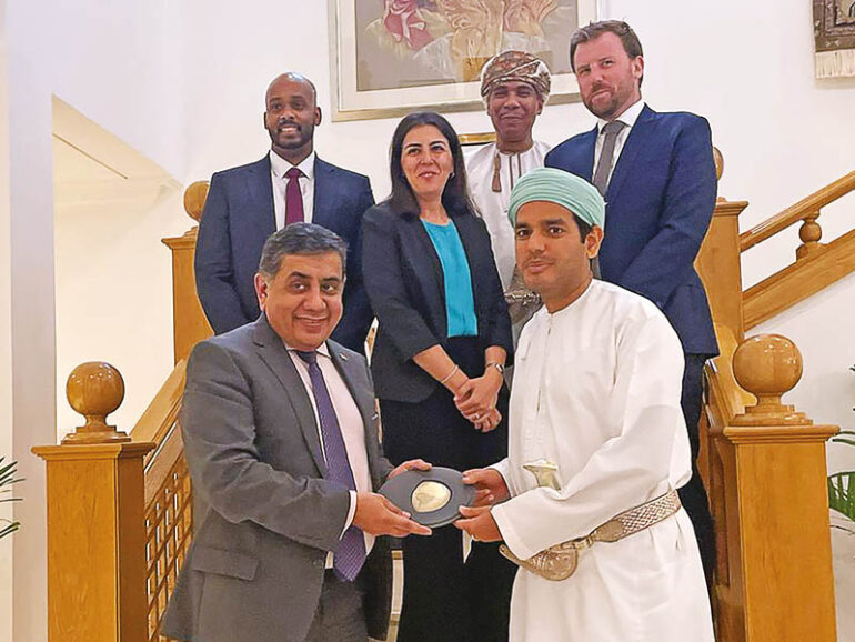 Omani entrepreneur felicitated at UK embassy