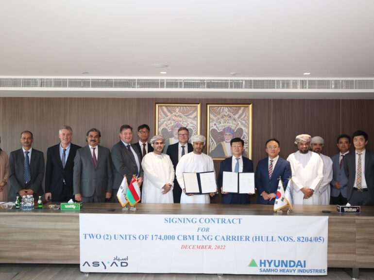 Asyad Shipping to bolster its fleet with two new LNG carriers