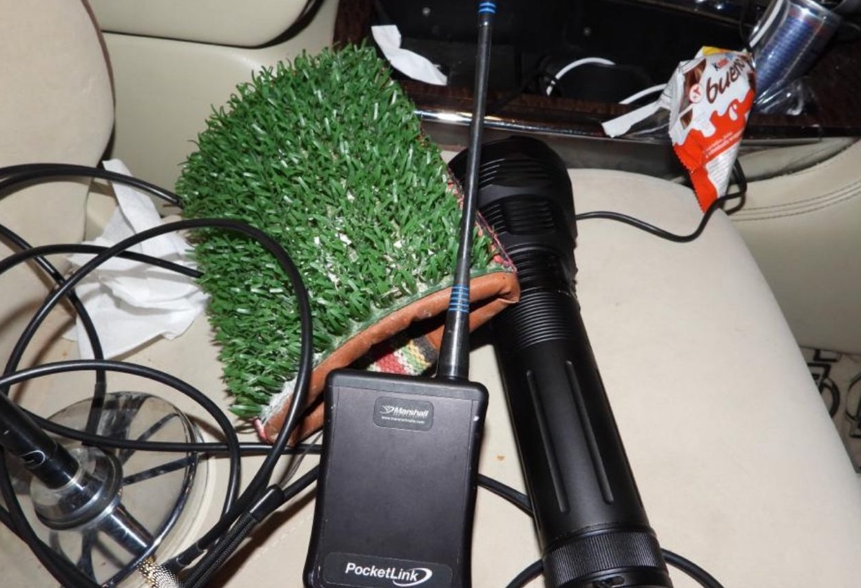 EA arrests one for possession of falcon tracking device