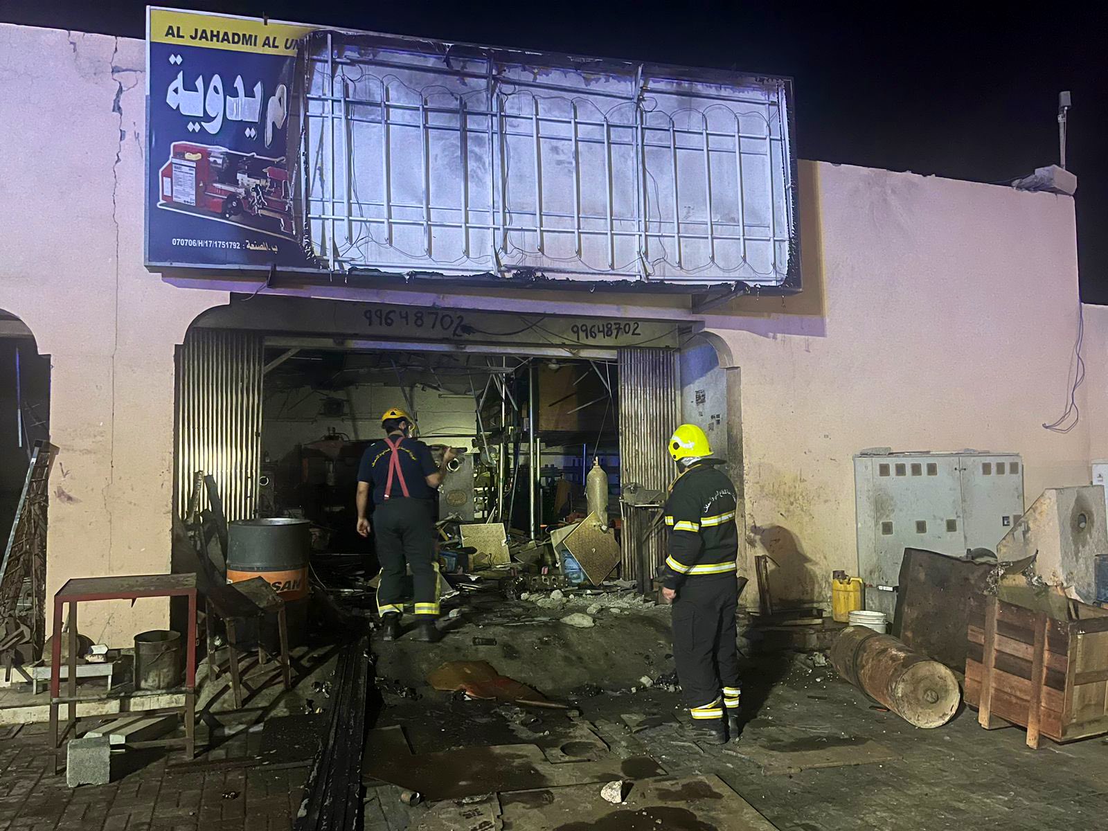 Three injured in gas cylinder explosion in South Batinah