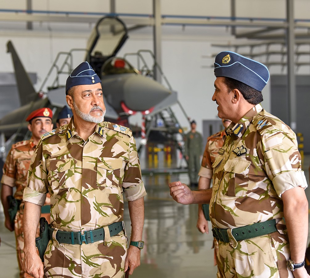H M pays visit to RAFO Adam Air Base