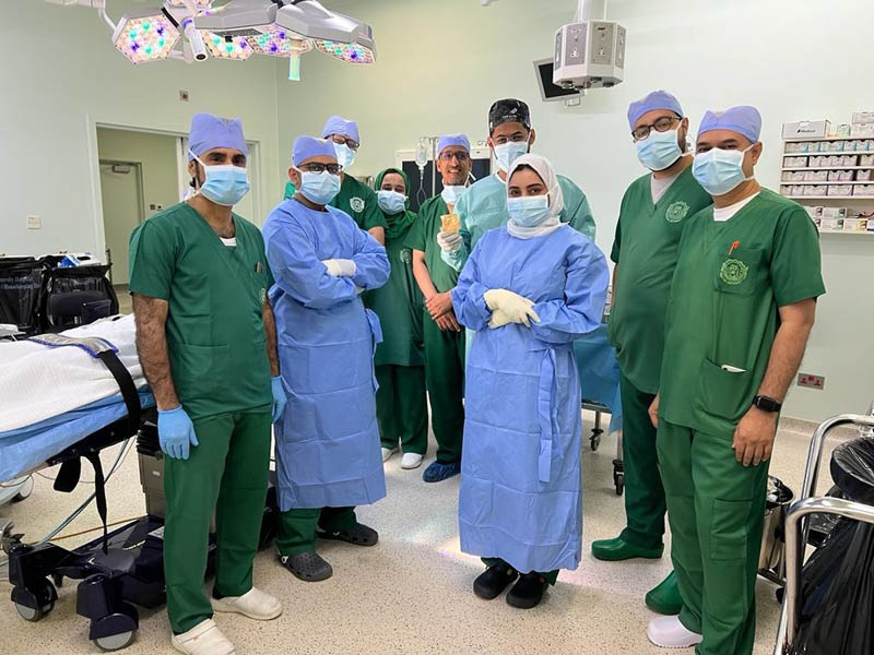 SQU Hospital conducts rare surgery