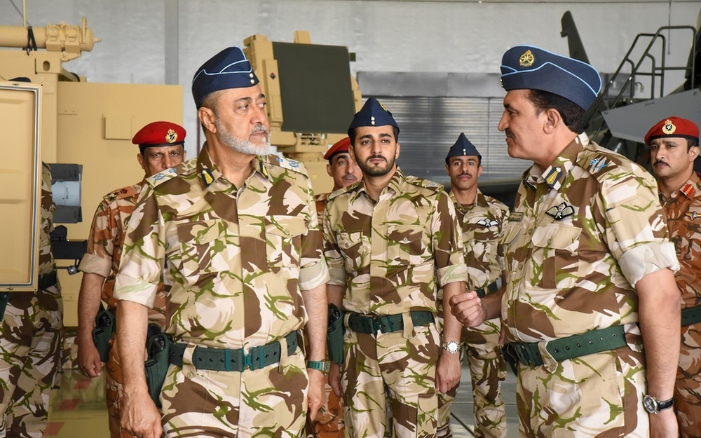 H M pays visit to RAFO Adam Air Base