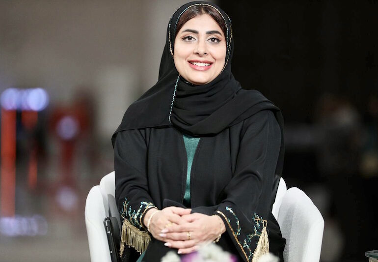 Omani poet Aisha al Saifi strikes an emotional connection in Abu Dhabi