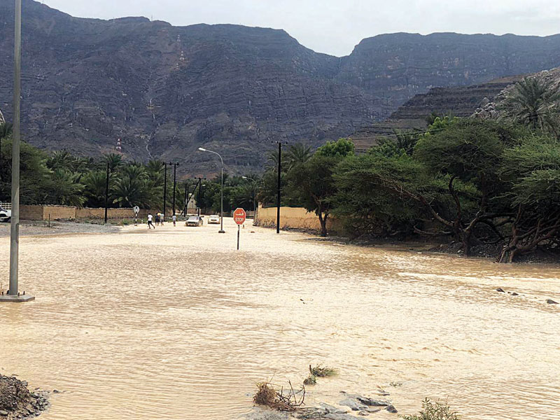 Met warns of heavy rains in several parts of Oman