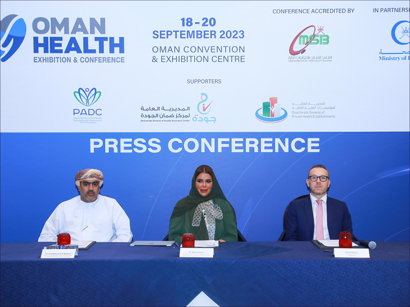 Oman Health Exhibition and Conference to begin on Sept 18