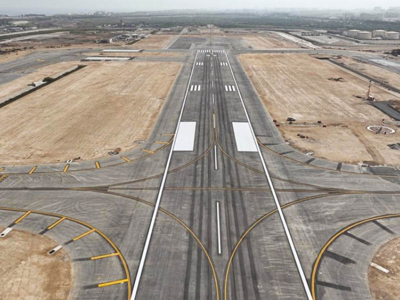 Southern runway of Muscat airport refurbished