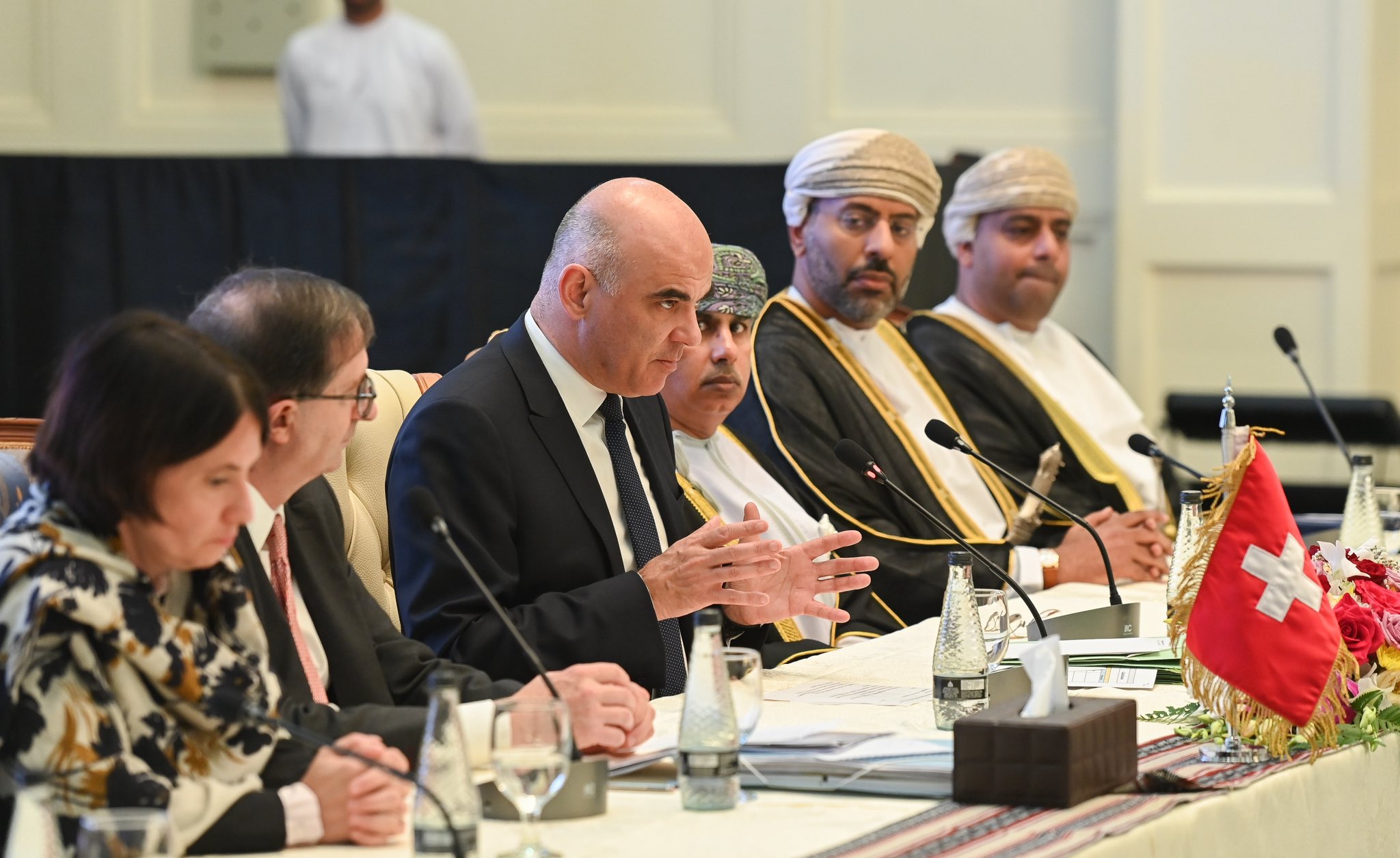 Swiss President commends role of Omani-Swiss relations