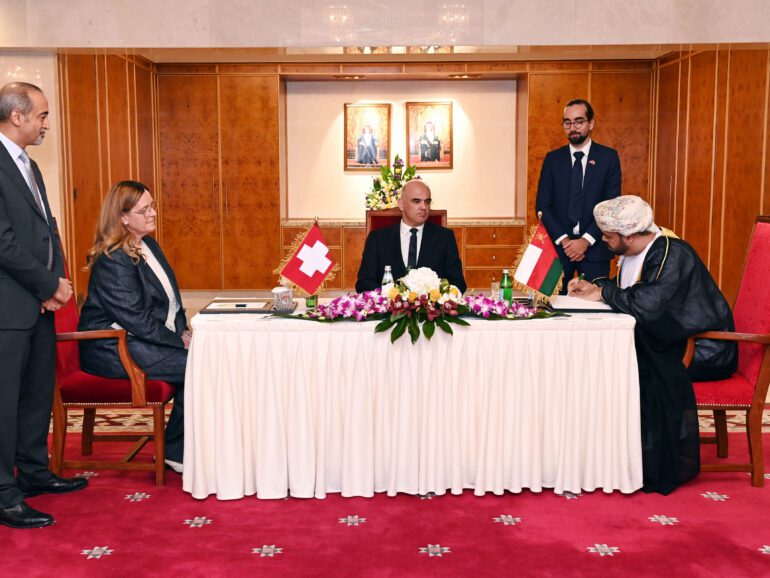 Oman, Switzerland sign MoUs in several fields