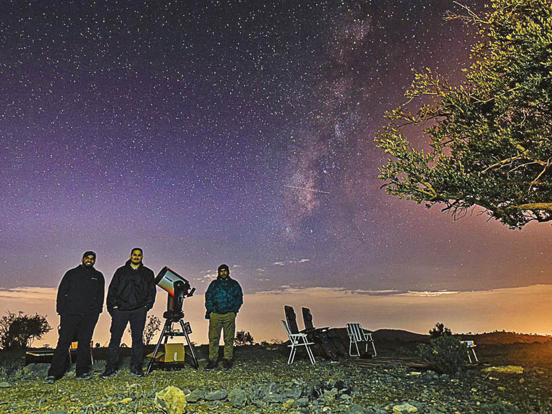 Virtual Reality, astrophotography add spark to star gazing event