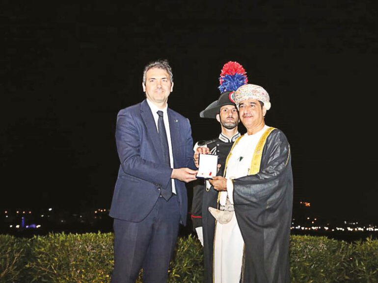 Italian President confers Star of Italy Order on Dr Taha al Lawati