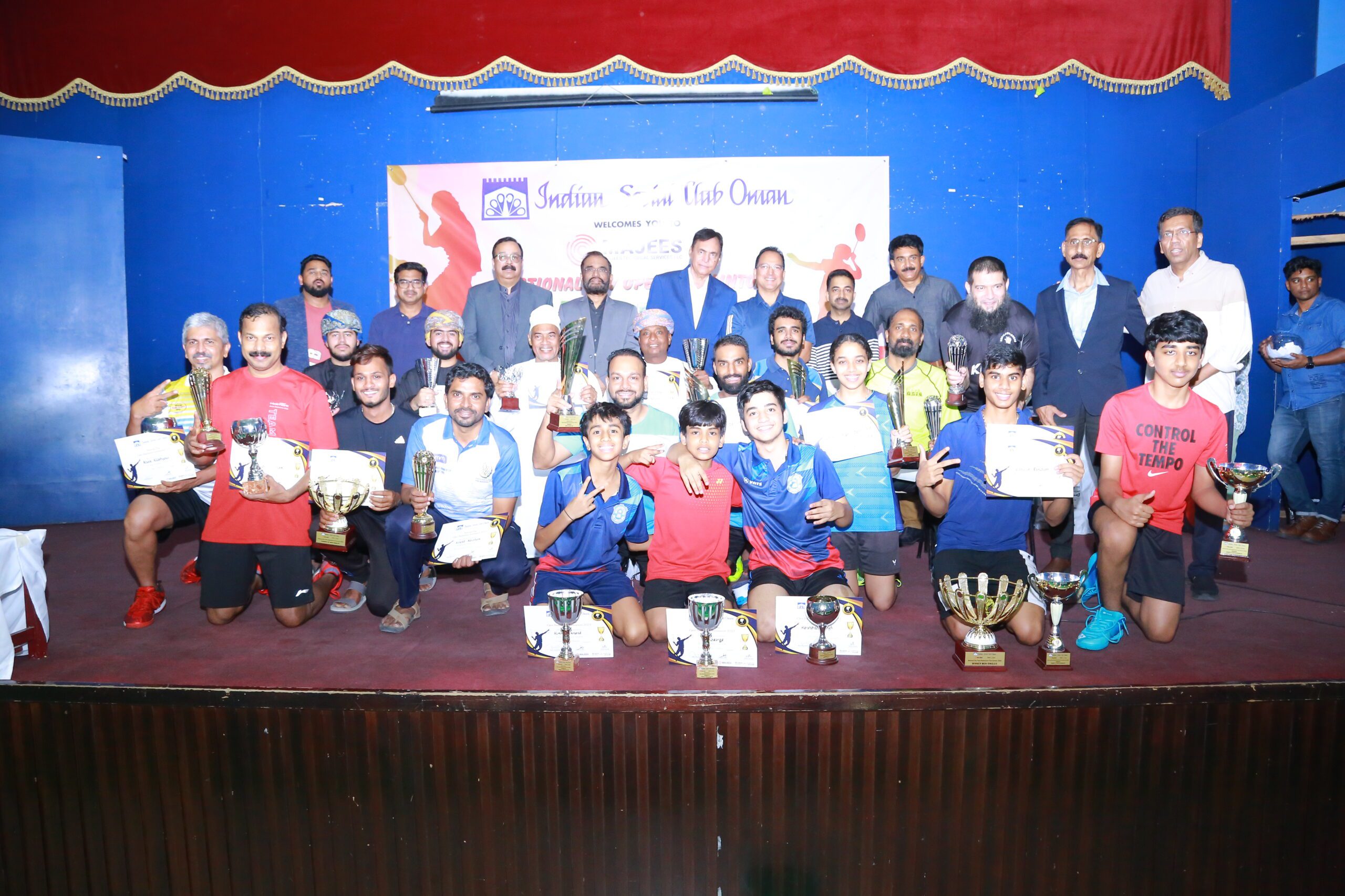 ISC National Day Open badminton 2023 comes to grand conclusion
