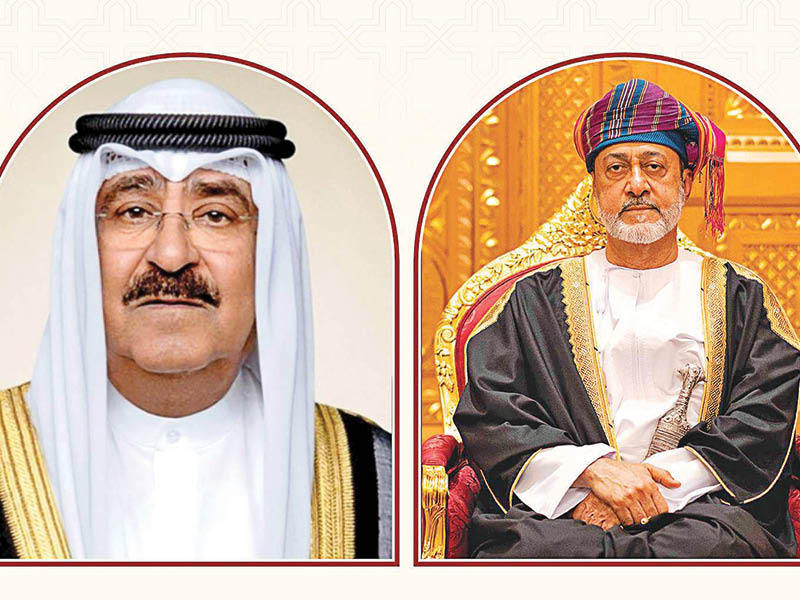 H M Sultan Haitham congratulates Emir of Kuwait