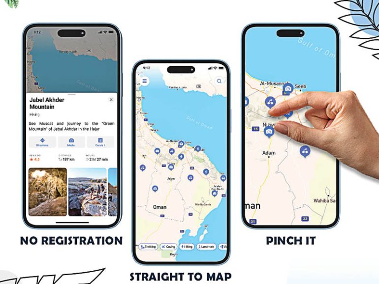 Omani app Pinch helps tourists find sites, facilities
