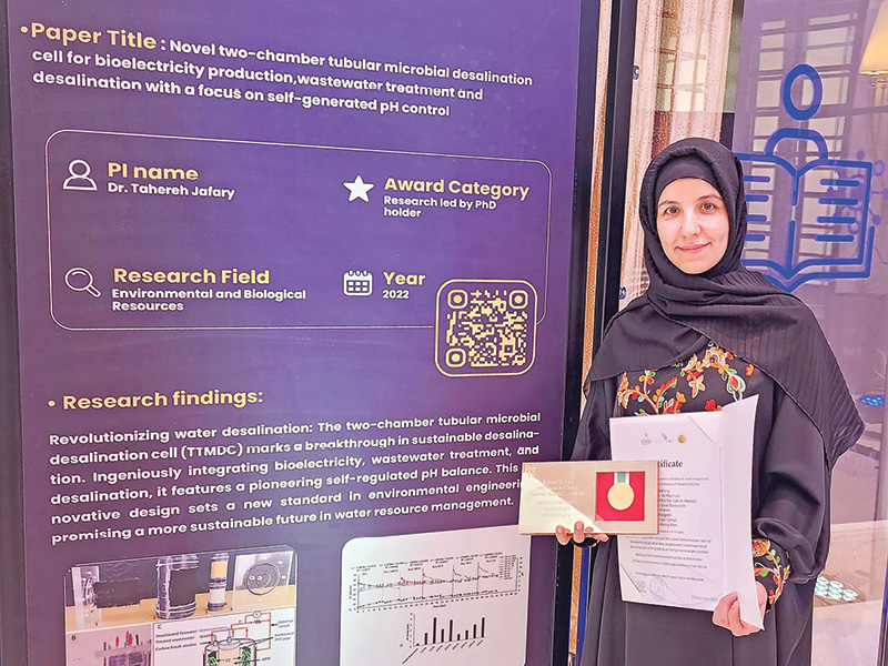 Omani research finds sustainable solution to water scarcity