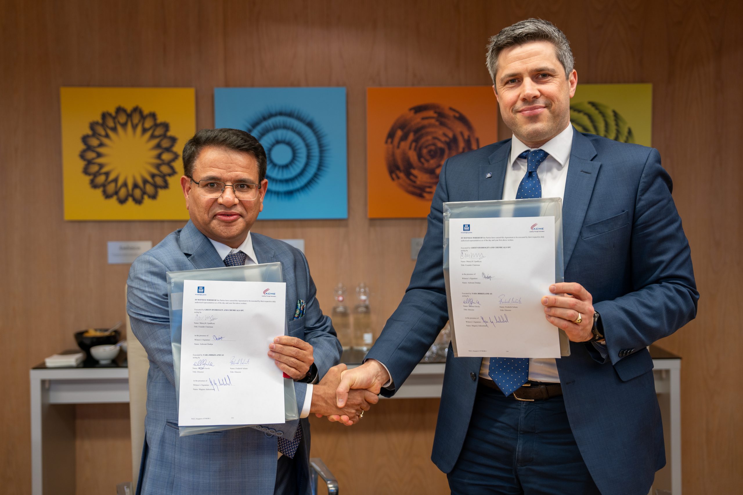 ACME to supply green ammonia from Oman plant to Norway's Yara