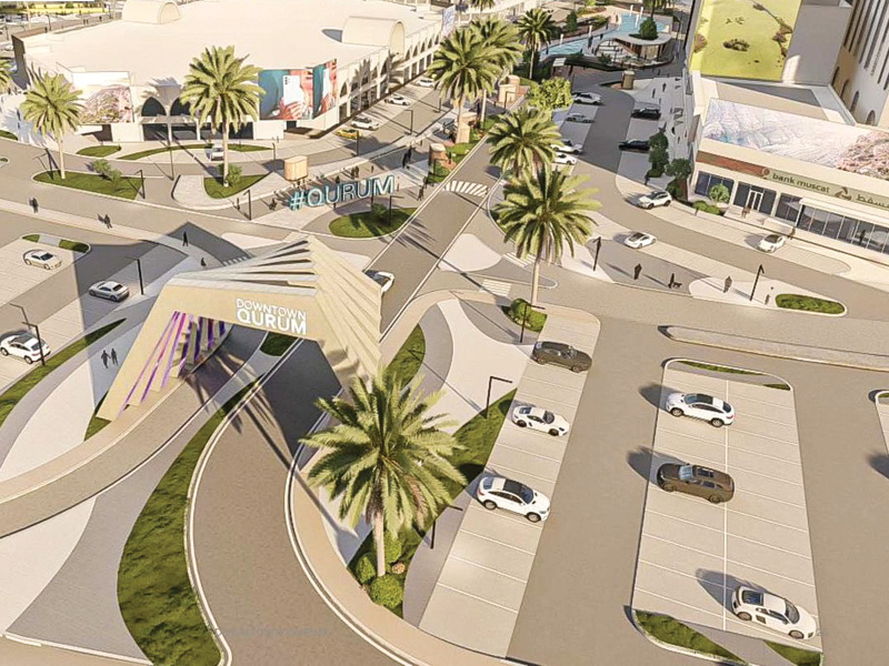 Master plan for development of Qurum in pipeline