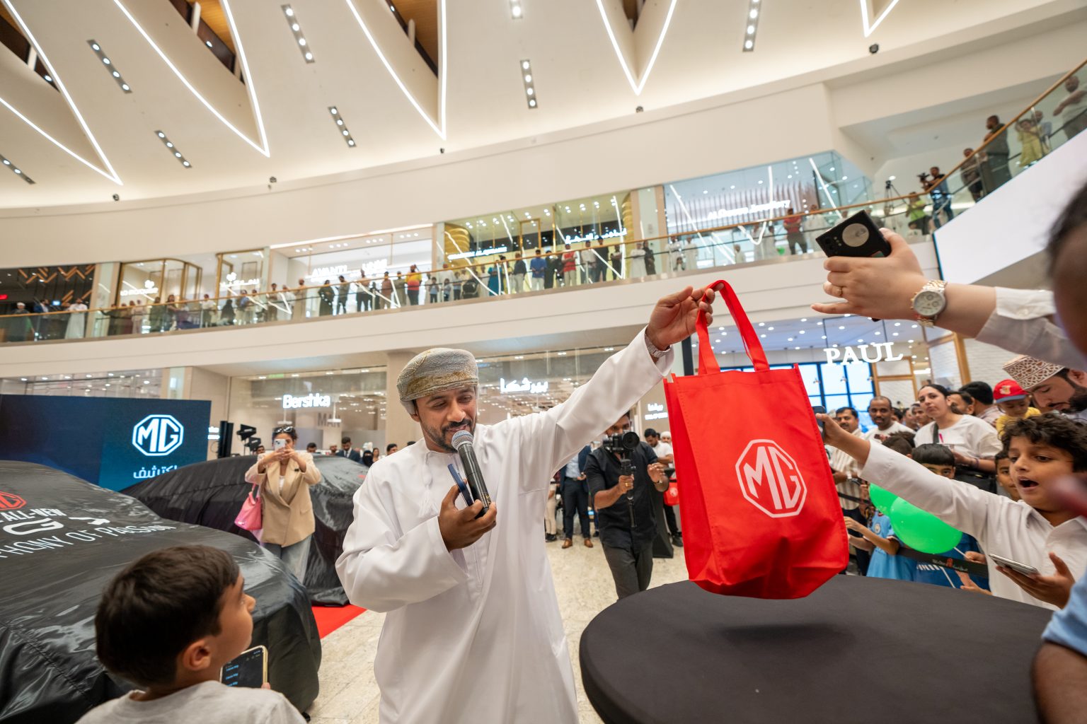 MHD ACERE Unveils the All-New MG 7 Luxury Sedan in Oman