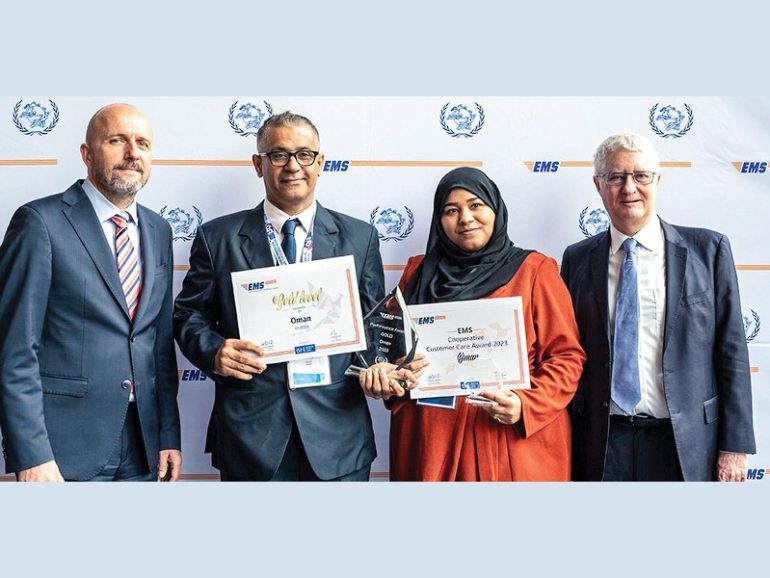Oman Post ranks first globally in express mail services