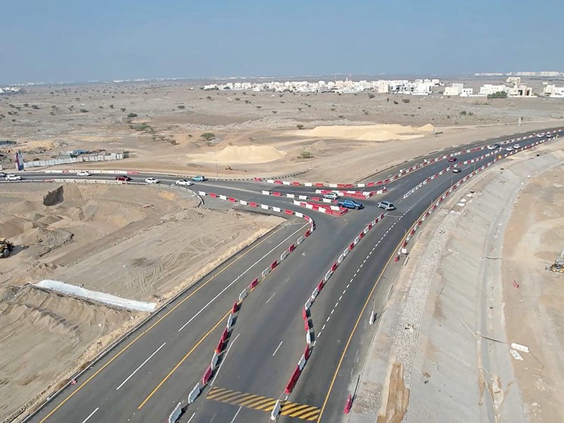 Halban Street dualisation project 99% complete
