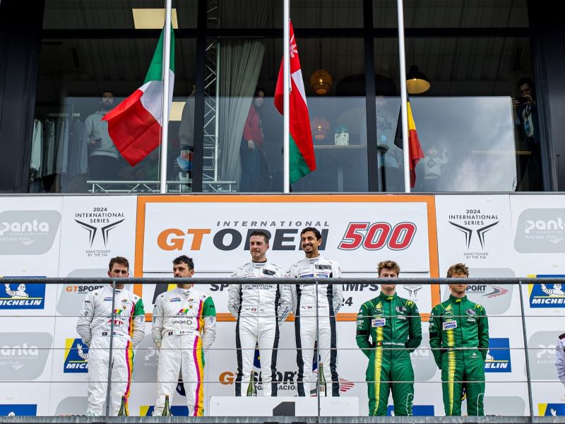 Al Zubair and Grenier earn stunning victory in GT Open 500 race at Spa ...