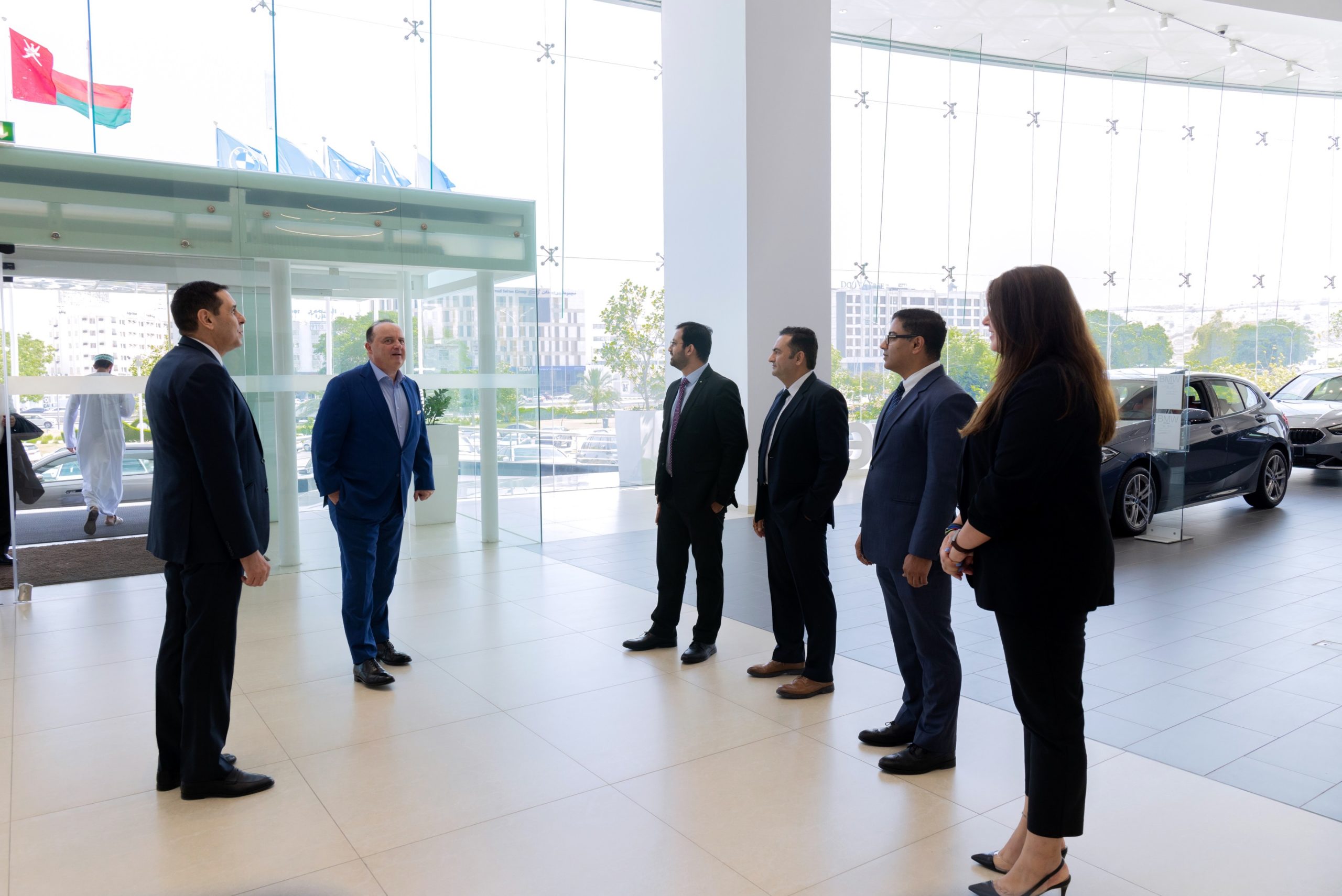 BMW Group Middle East head’s first official visit to BMW Oman