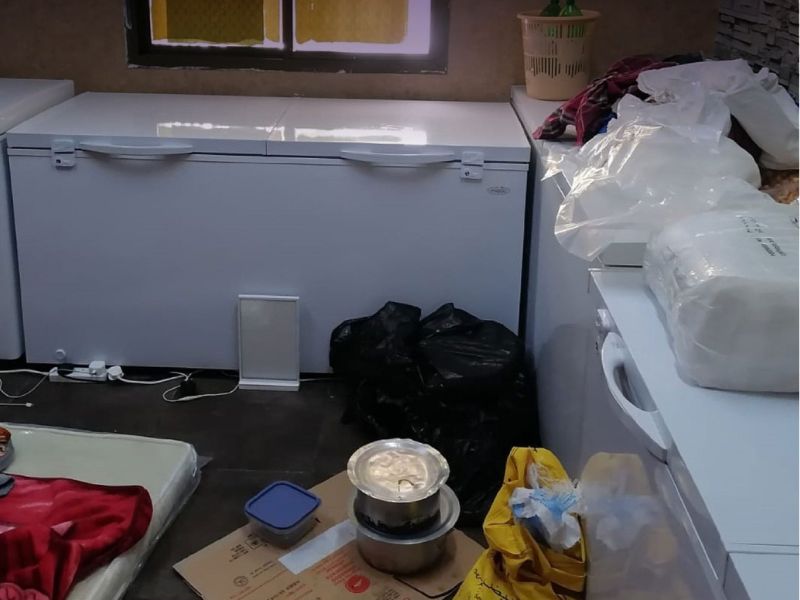 unsafe food seized in Azaiba
