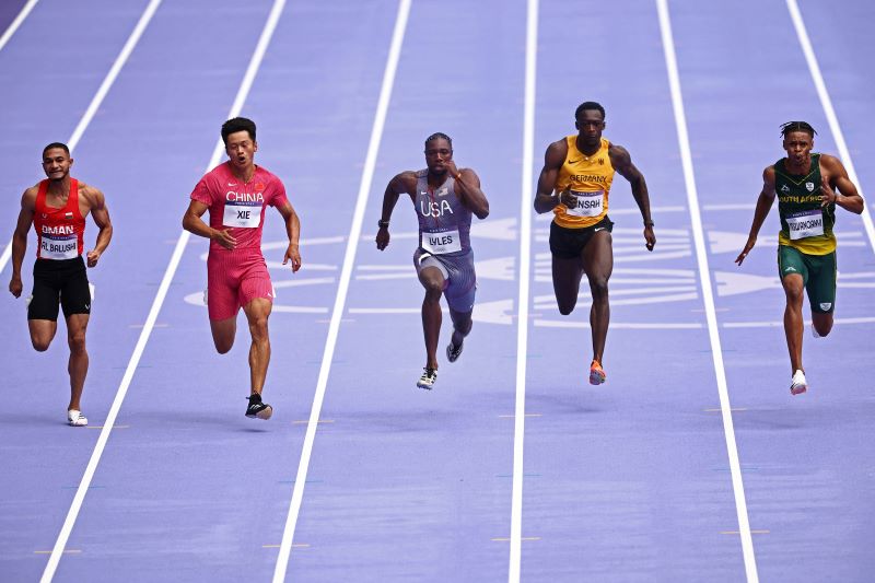 Oman sprinter al Balushi puts up a positive show in 100m heats on his ...