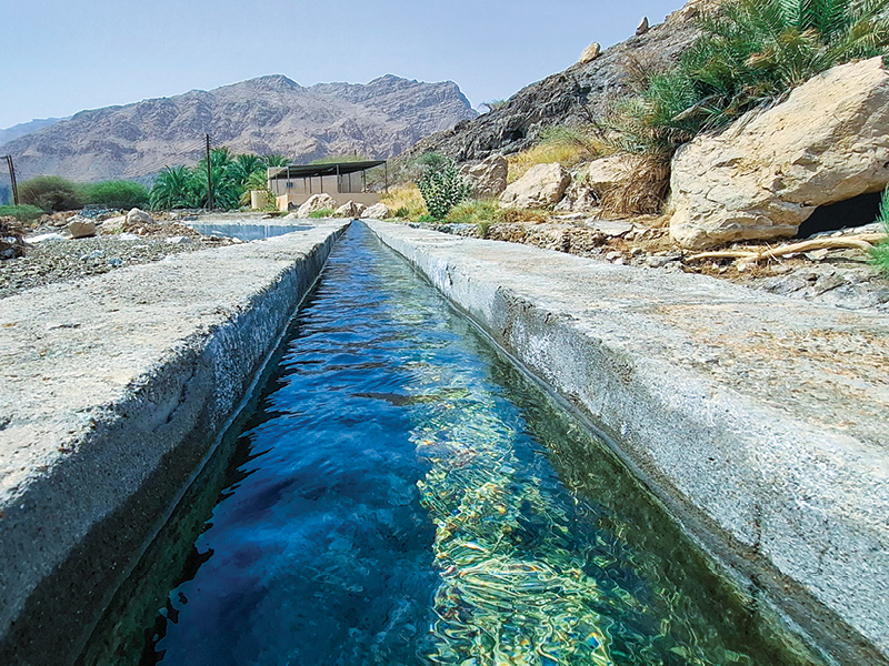 MAFWR restoring 100 aflaj in Dhahirah