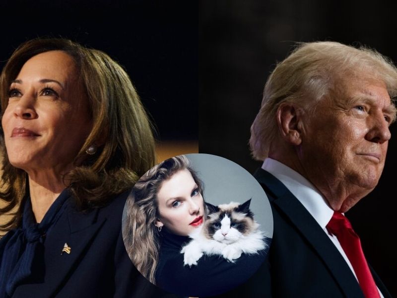Taylor Swift endorses Kamala Harris for president