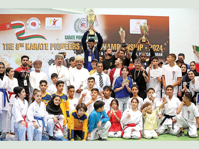 370 karatekas showcase skills at international championship