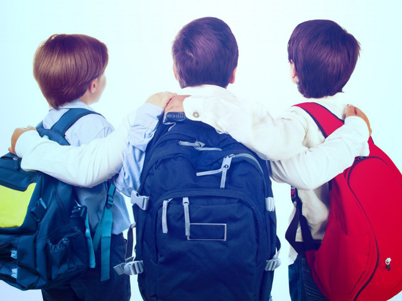 Less is more in school bags