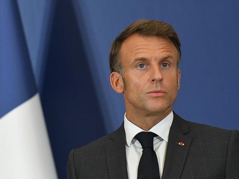 Macron says pause arms to Israel, yet defence aid to continue
