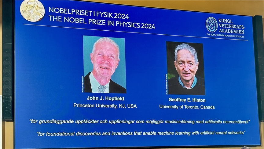 Nobel Prize in physics awarded to John Hopfield, Geoffrey Hinton ...