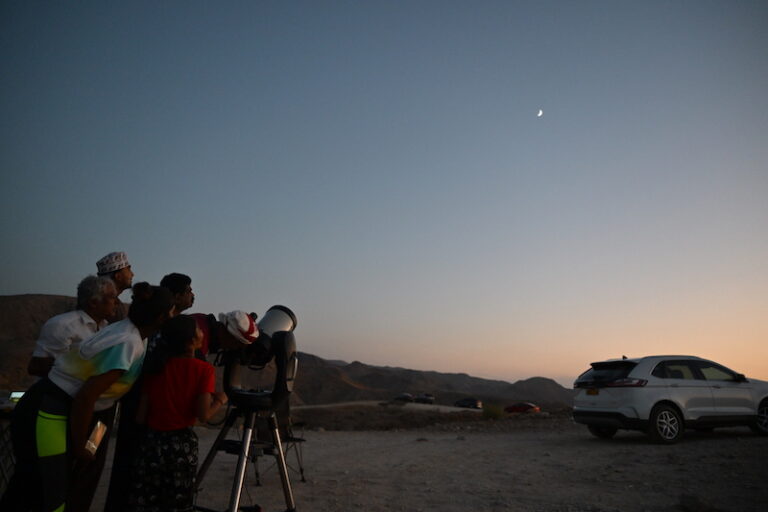Omani astronomer enthrals Muscat with 800 Edge HD telescope