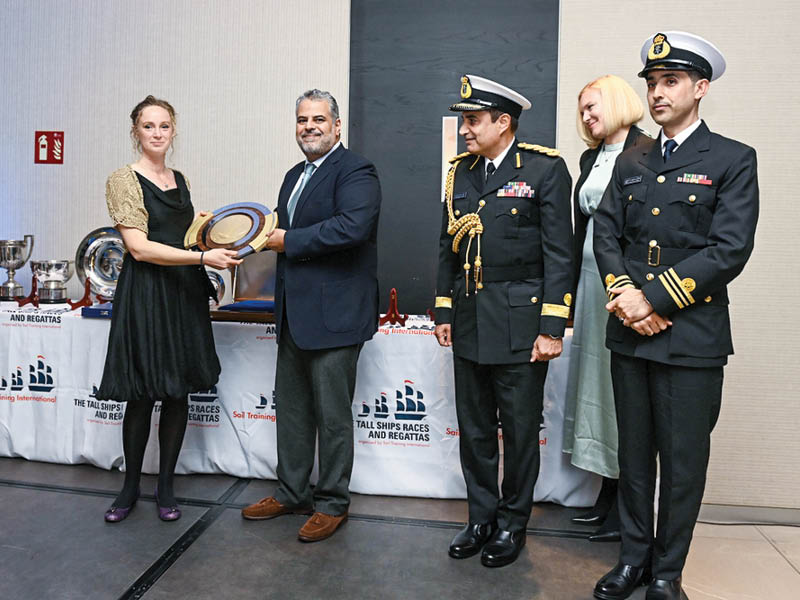British vessel Excelsior wins 12th Sultan Qaboos Award for Sailing