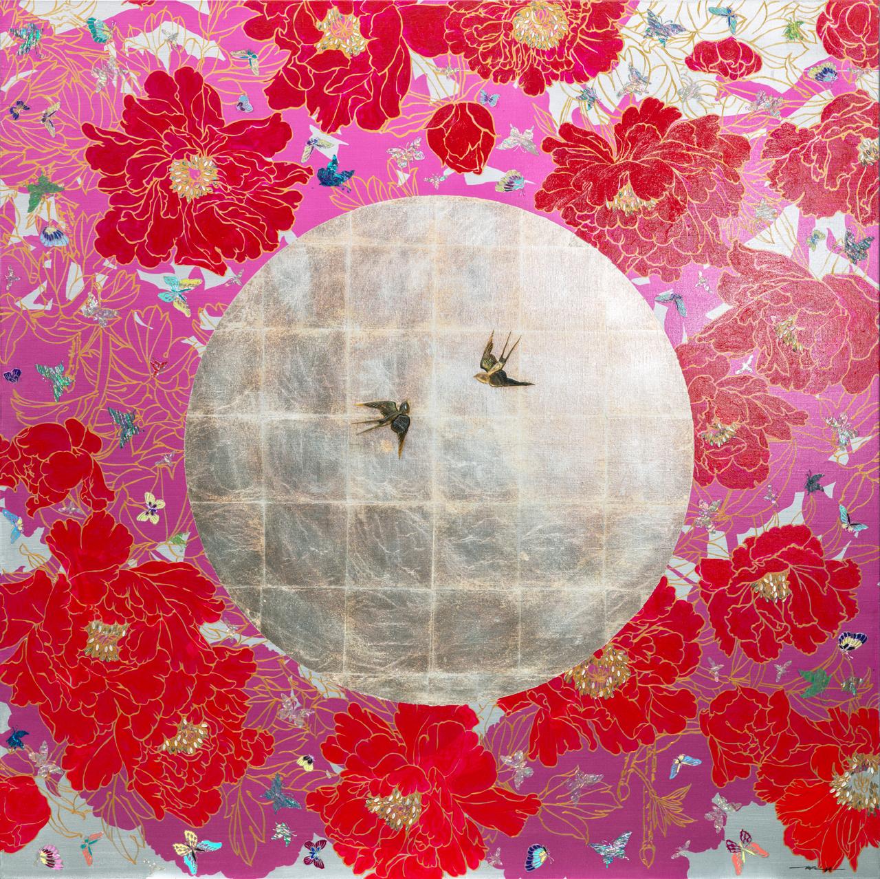 A first-time solo exhibition in Oman by noted Korean artist Oh Myung Hee,.