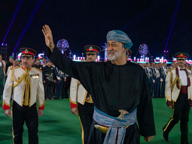 H M Sultan Haitham hosts SAF Day dinner
