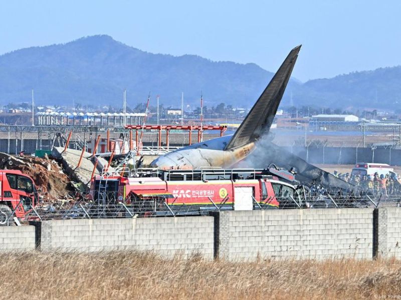 Plane crash at Muan International Airport claims 177 lives